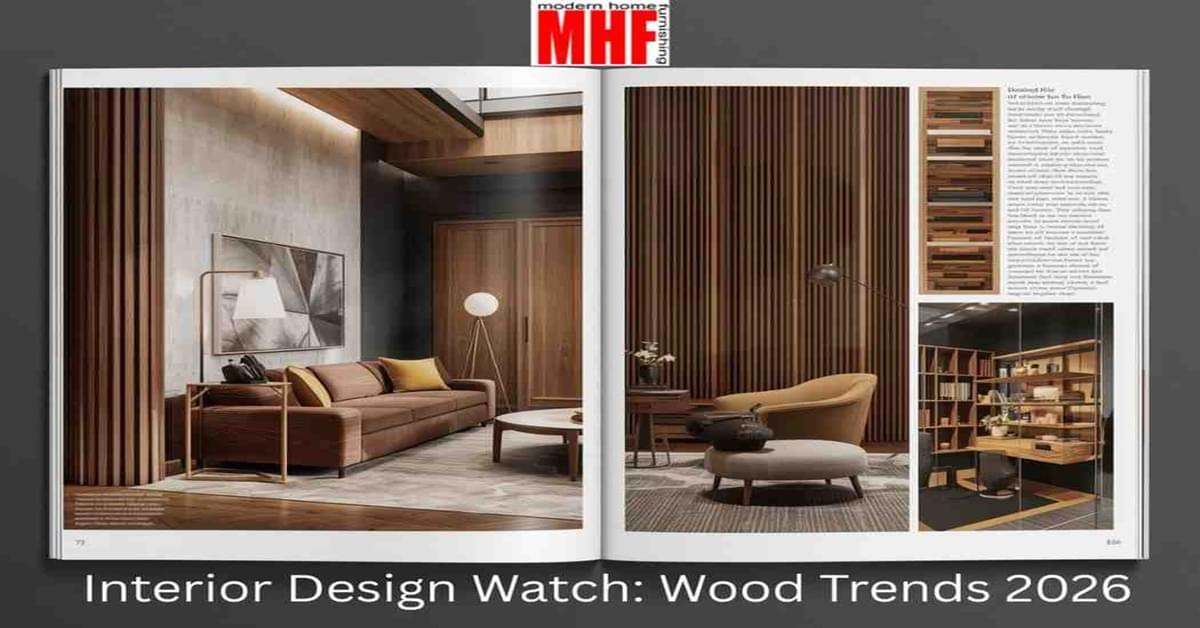 Interior Design Watch: Wood Trends 2026 - Modern Home Furnishings